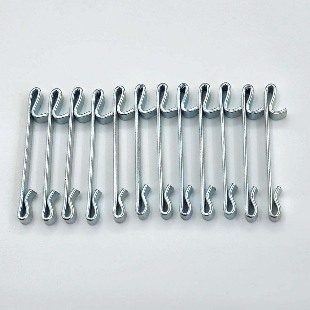 Long Lasting 2 Double Loop Tool Box Drawer Slide Retainer Clips (12PCS ...