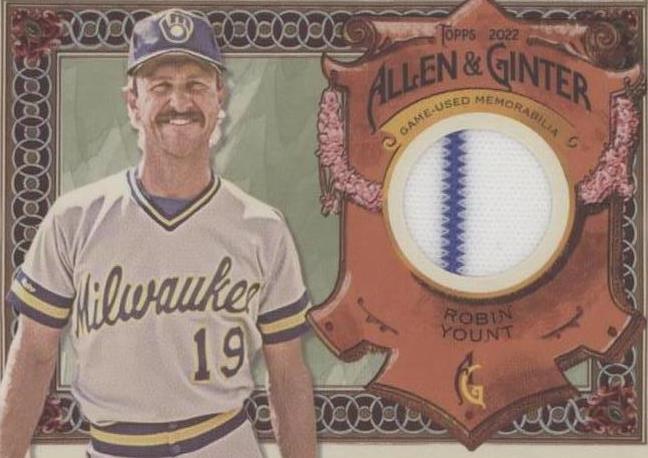 2022 Topps Allen & Ginter - Relics a Robin Yount #AGRA-RY (MEM) for ...
