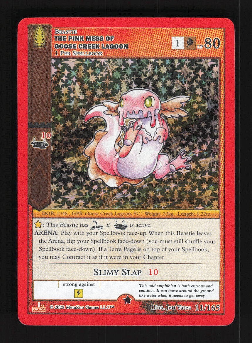 MetaZoo Wilderness 1st Edition - PINK MESS GOOSE CREEK LAGOON - FULL ...