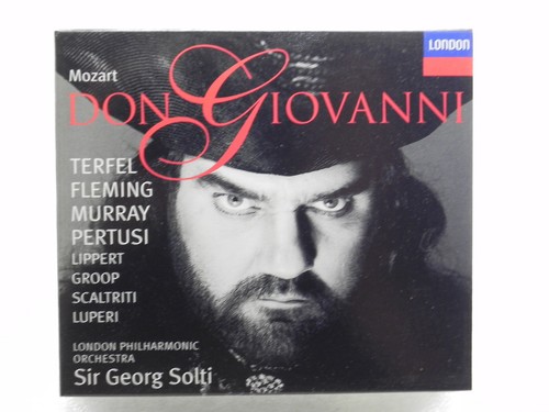 Mozart DON GIOVANNI, Terfel/Fleming/Murray/Pertusi, LPO/Solti 3 disc CD ...