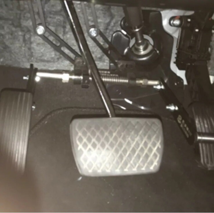 LEFT FOOT CONTROLS ACCELERATOR PEDAL AID EQUIPMENT FOR HANDICAP ...