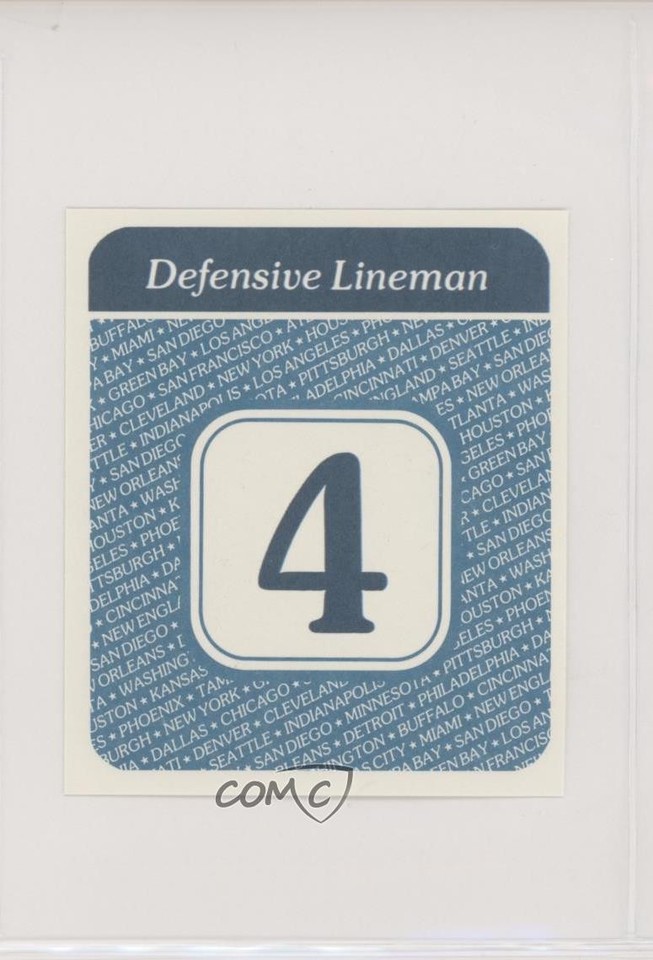 1989 NFL Franchise Game Player Cards Board Game Andre Townsend 0q3 | eBay