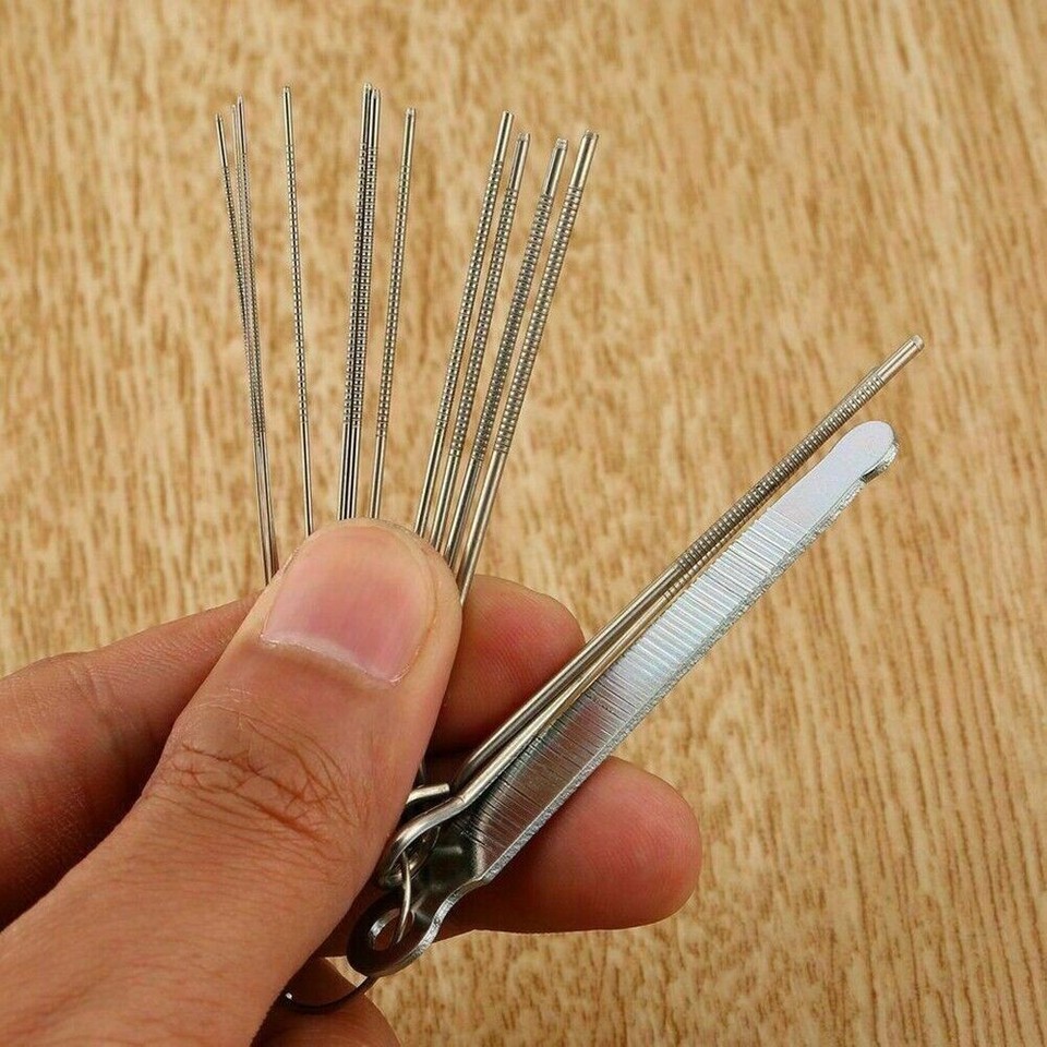 Guitar Nut Slotting File Saw Rods Slot Filing Set Luthier Tool Multi ...