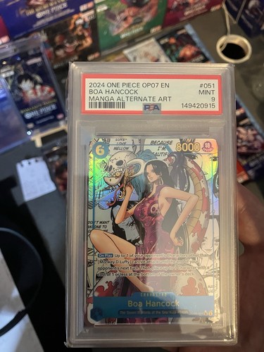 Boa Hancock OP07-051 Manga Art PSA 9 | eBay UK