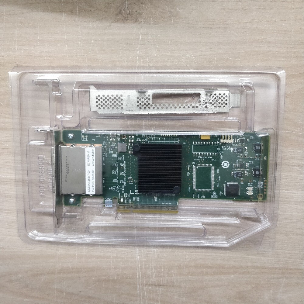 NEW LSI SAS 9200-8E Logic Controller Card PCIe2 SATA 6GB 2 Ports RAID ...