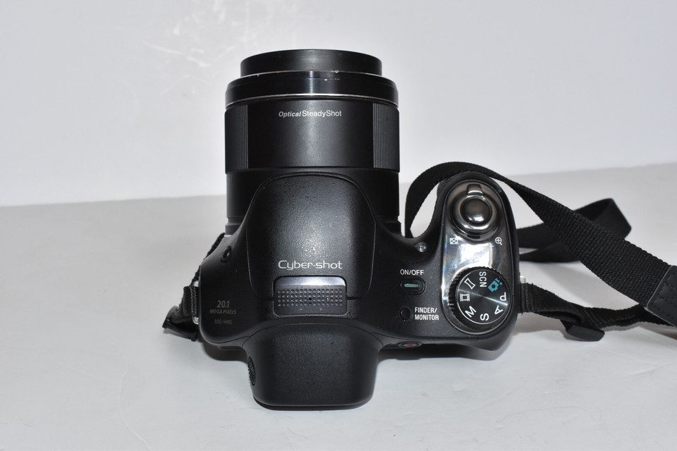 Sony Cyber-shot DSC-H400 20.1MP Digital Camera with Charger and SD card ...