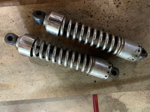 GENUINE HARLEY DAVIDSON 1973 SHOVELHEAD 12” REAR SHOCKS | eBay