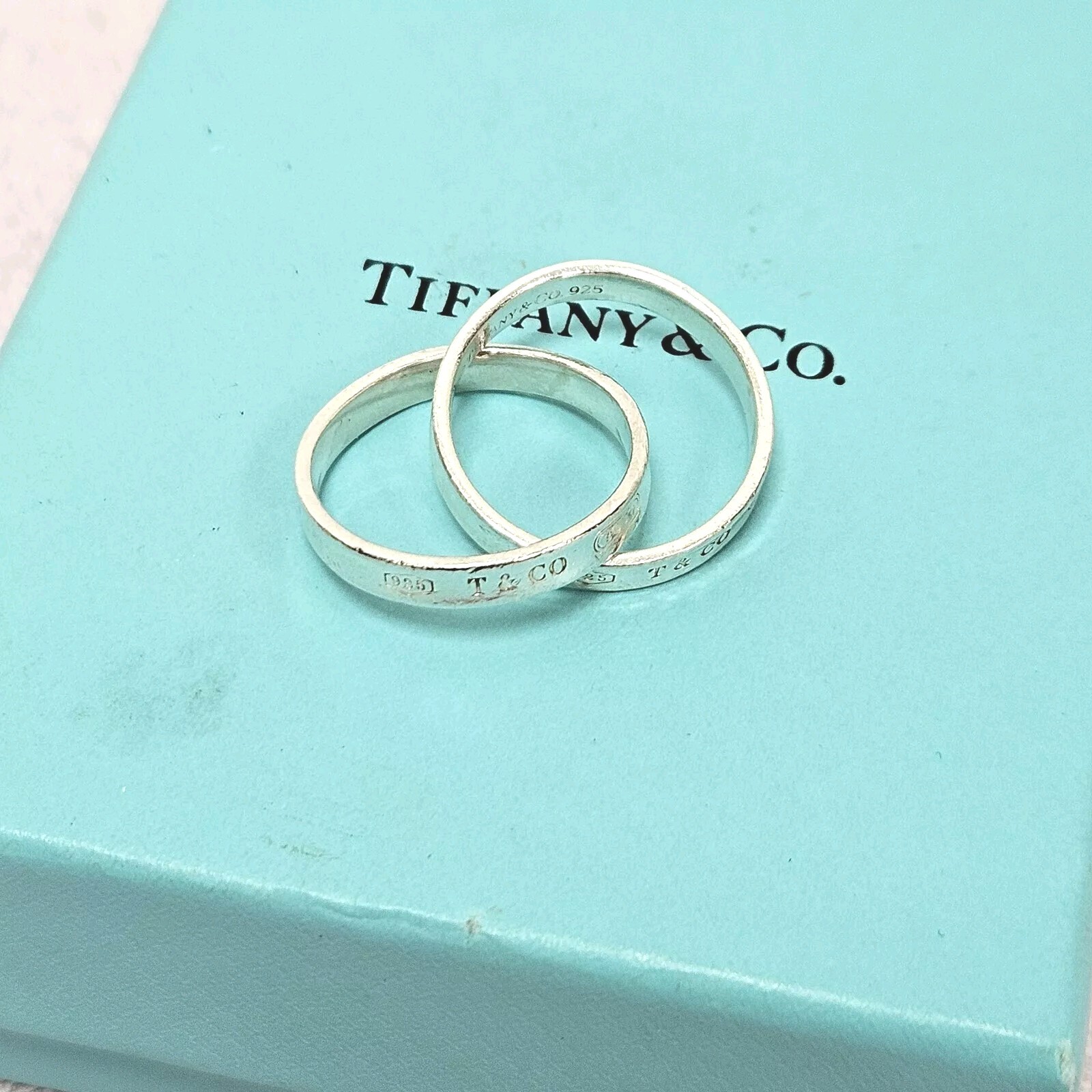 Tiffany & Co. 1837 Interlocking Sterling Silver Doubl… - Gem