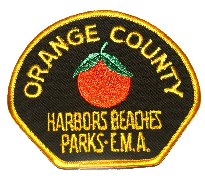 ORANGE COUNTY- HARBORS BEACHES PARKS-EMA -CALIFORNIA CA Sheriff Police ...