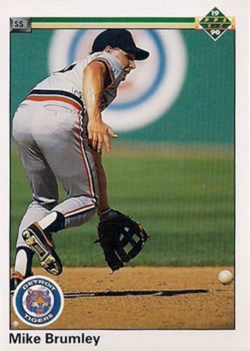 #312 Mike Brumley - Detroit Tigers - 1990 Upper Deck Baseball | eBay