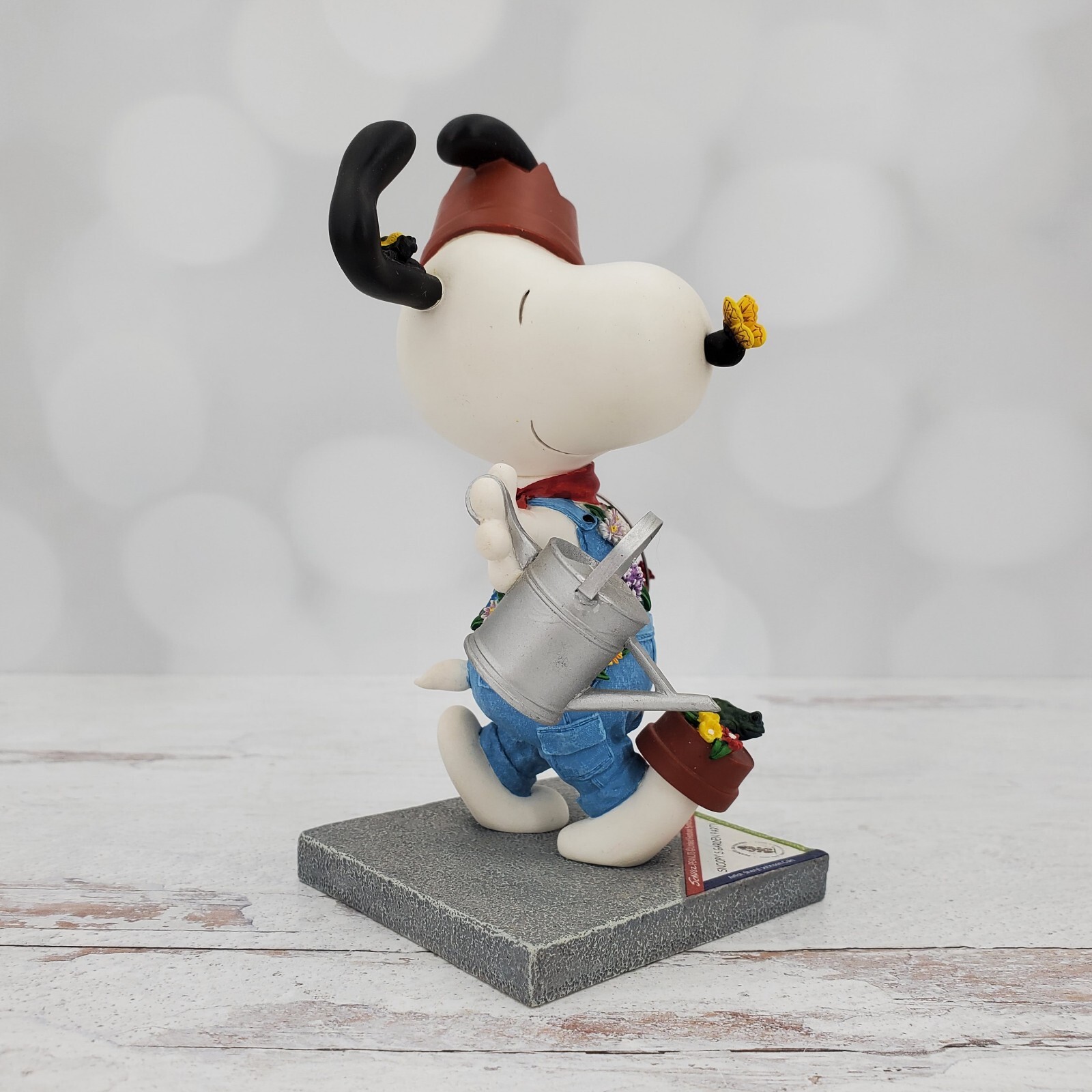Westland Peanuts On Parade Garden Party Resin Snoopy Figurine #8398 | eBay