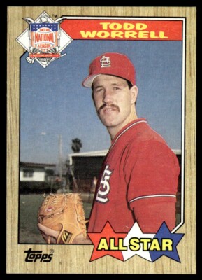 1987 Topps #605 Todd Worrell St. Louis Cardinals | eBay