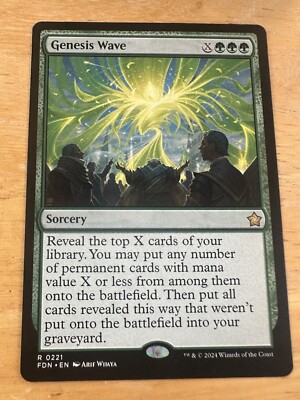 x1 Genesis Wave FDN Foundations MTG 221 RARE M/NM 1x | eBay