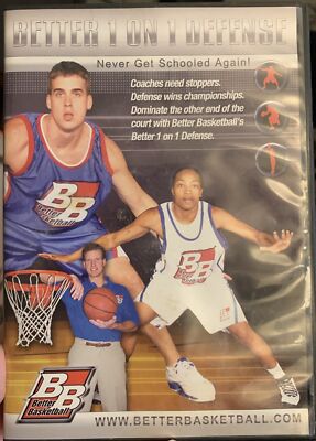 Better Basketball: Better 1 on 1 Defense Instructional DVD; Rick ...