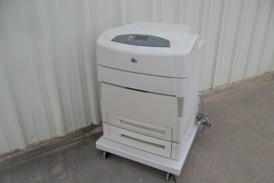 HP 5550 Color LaserJet Printer Workgroup LCD LAN 27ppm USB EIO 5550n ...