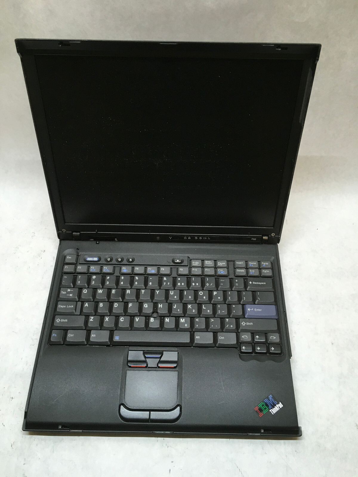 VINTAGE IBM ThinkPad R52 14.1" Intel Pentium M BOOTS TO BIOS, NO HDD ...