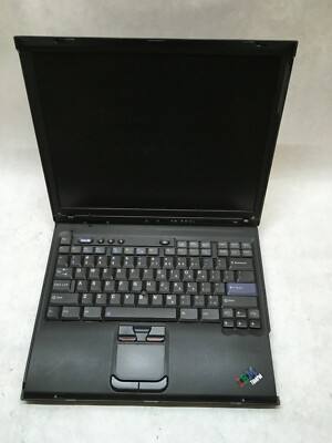 VINTAGE IBM ThinkPad R52 14.1" Intel Pentium M BOOTS TO BIOS, NO HDD ...