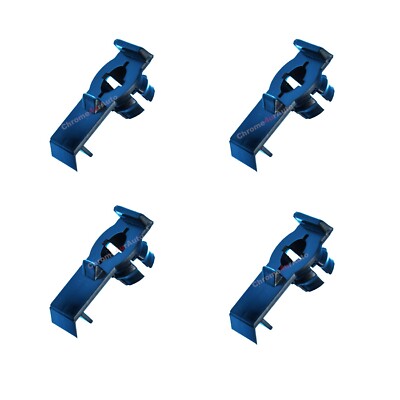 NEW BMW E46 325xi 325i 330i Set Of 4 Clip for Window Regulator 51 33 8 ...