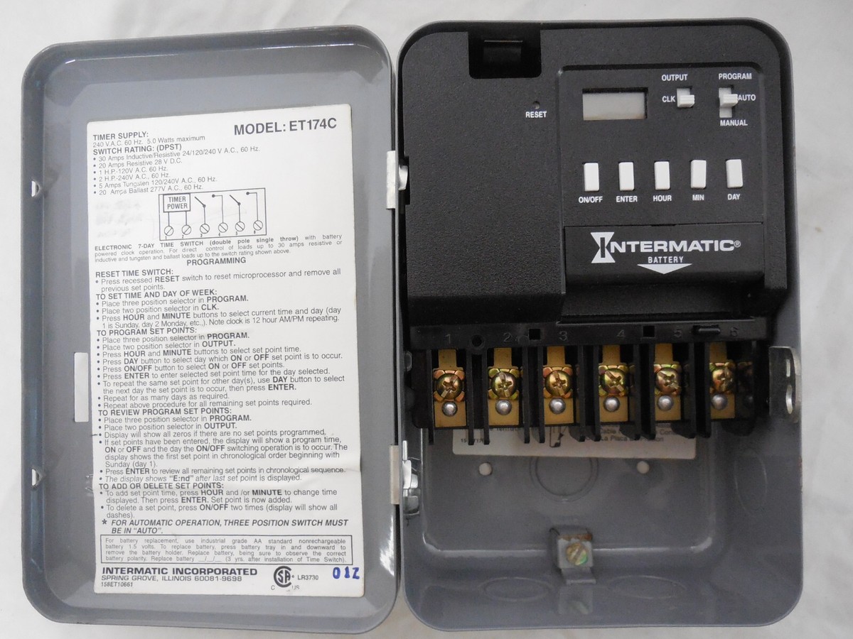 Intermatic Timer Replacement Batteries