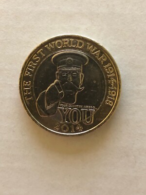 £2 Two Pounds Coin 2014 Lord Kitchener - Your Country Needs You | eBay UK