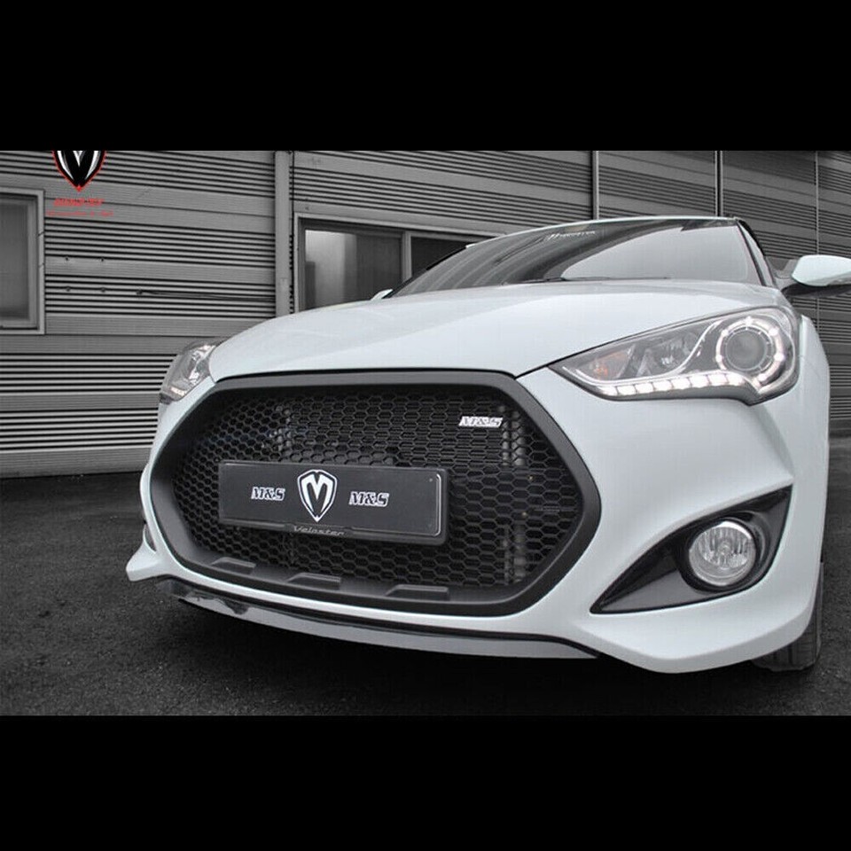 Front Radiator Grill Black matt For Hyundai Veloster Turbo 2012~2017 | eBay