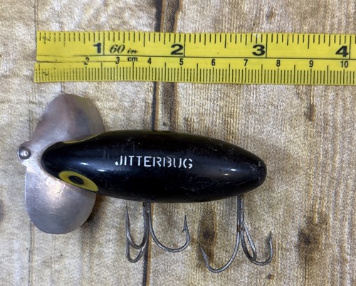 Vintage Jitterbug Fishing Lure Fred Arbogast Topwater Bait | eBay