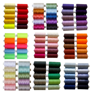 Sewing Thread Set Assorted Coats Moon Thread for Hand and Machine ...