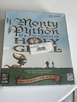 Monty Python & Quest for Holy Grail 7th level PC Big Box Collector's ...