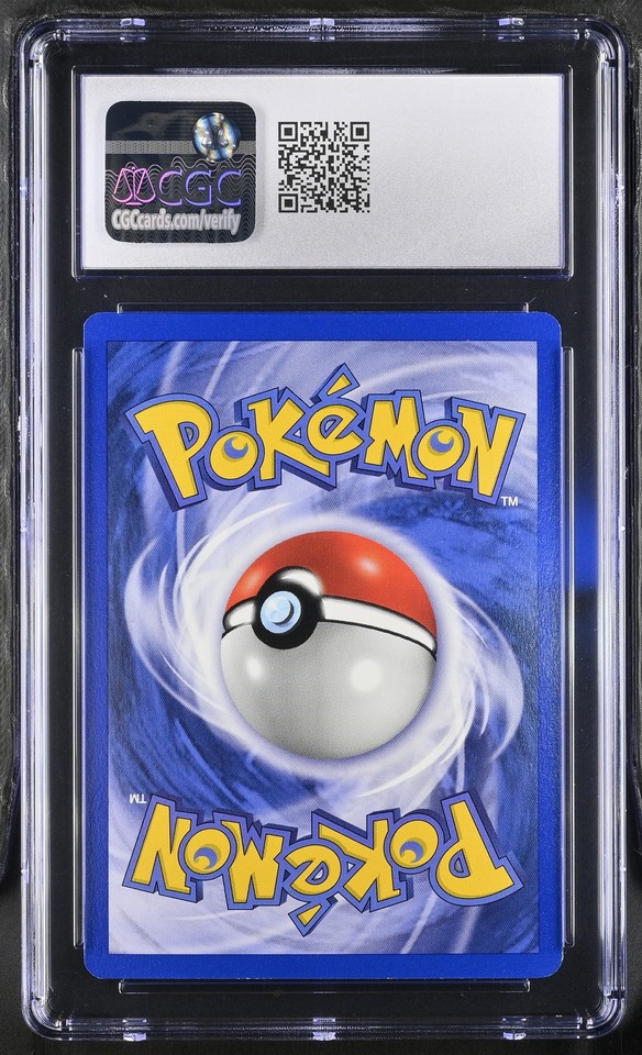 CGC 9 MINT Hitmonchan 1999 Base Set Shadowless 7/102 Holo Rare Pokemon ...