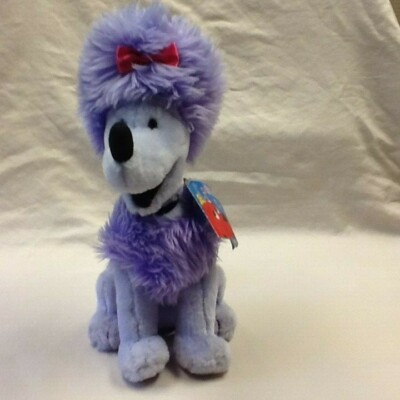 KOHLS CARES FOR KIDS CLEO 12” PLUSH PURPLE POODLE FROM CLIFFORD THE BIG ...