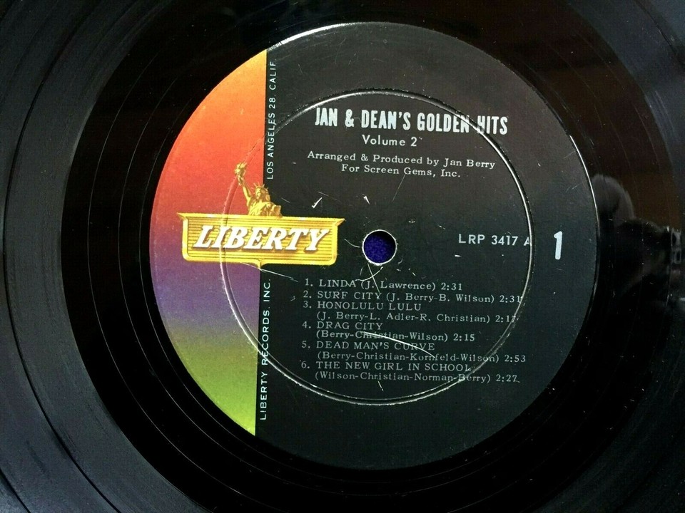 Jan & Dean GOLDEN HITS VOLUME 2 Original 1965 Liberty MONO G+/VG | eBay