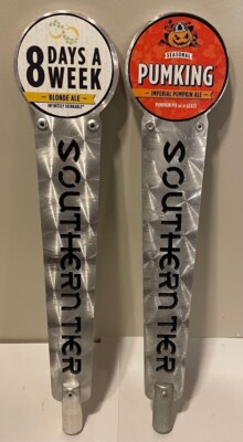 Southern Tier Brewing Company Beer Tap Handles Lot Of 2. 8 Days A Week ...