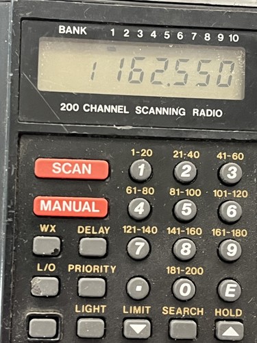 Uniden Bearcat Hand Held Scanner Radio Model BC200XLT w/ Antenna and ...