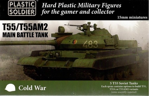 T-55 platoon Clash Steel 15mm Iraqi Soviet Polish WWIII Team Yankee oil ...