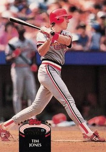 #206 Tim Jones - St. Louis Cardinals - 1992 Stadium Club Baseball | eBay