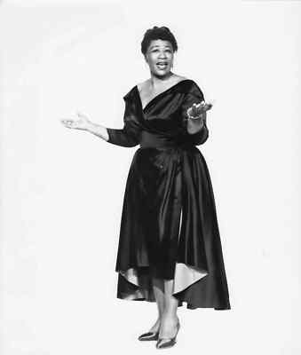 Famous Jazz Singer ELLA FITZGERALD Vintage Retro Classic Picture Photo ...