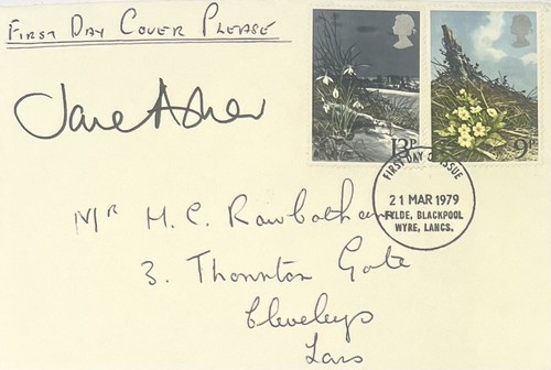 Jane Asher - Signed Autograph - First Day Cover 1979 (Beatles Paul ...