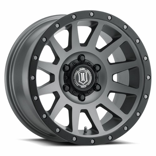 Icon Vehicle Dynamics Titanium Compression Series Wheel 17x8.50 w ...