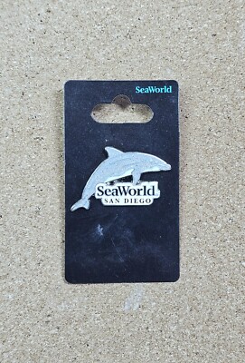 SeaWorld San Diego Shimmering Dolphin Collectors Pin | eBay