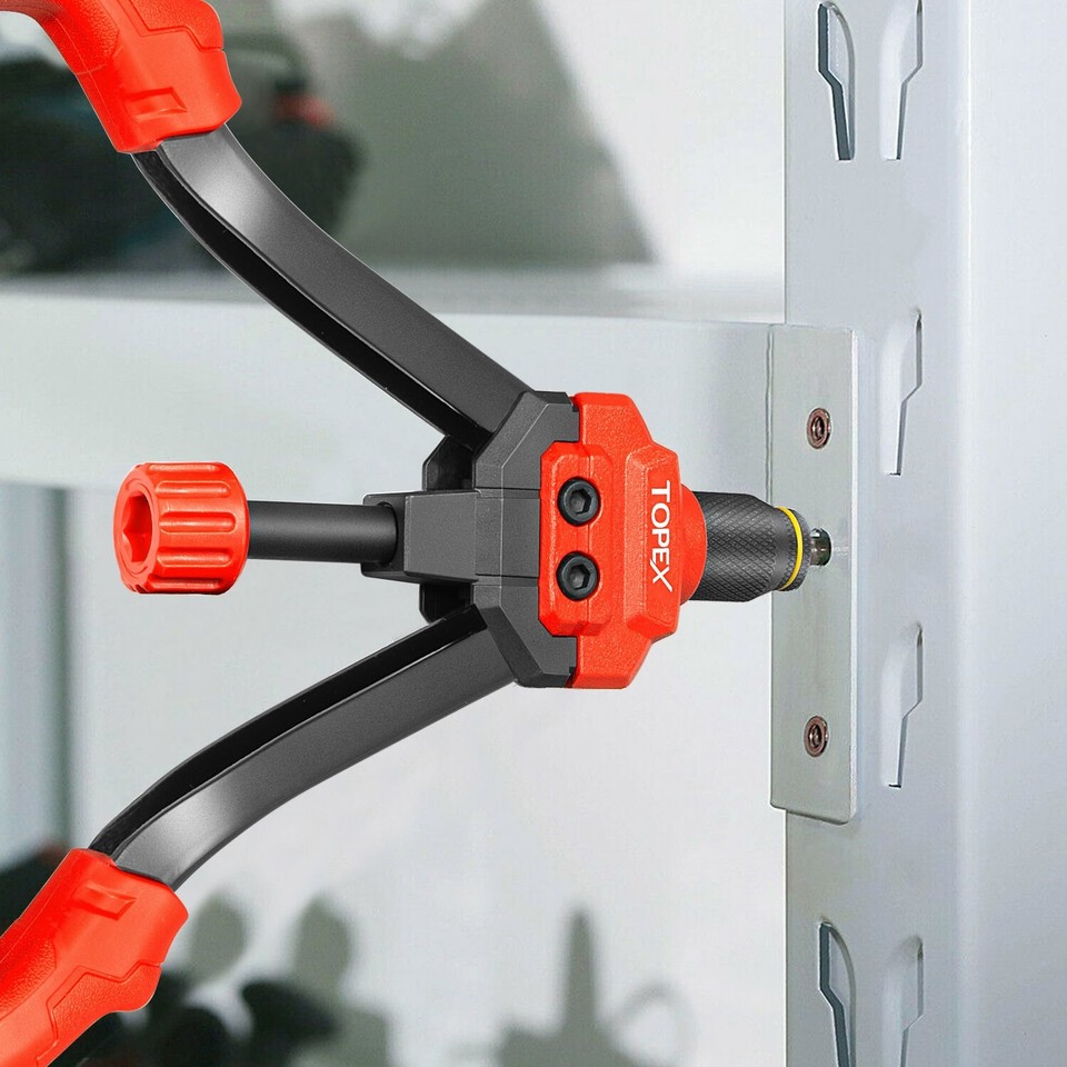 160PCS Heavy Duty Nut Rivet Riveter Rivnut Nutsert Gun Riveting Kit ...