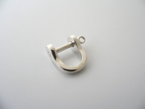 Tiffany & Co Silver Half Shackle Key Ring Keychain Rare Gift Cool Love ...
