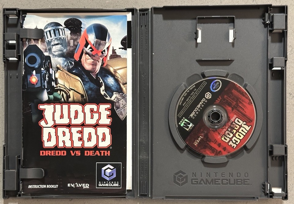 Judge Dredd: Dredd vs Death (Nintendo GameCube, 2005) - Complete ...
