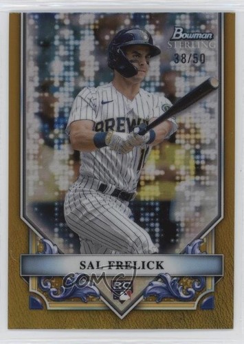 2024 Bowman Sterling Rookie Gold Refractor /50 Sal Frelick #BSR-47 ...