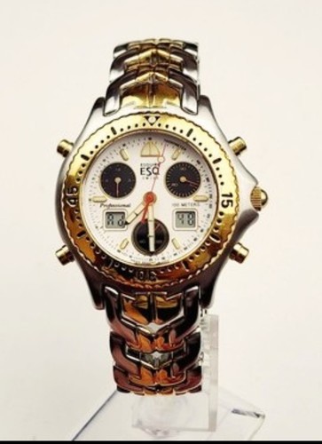 Movado ESQ Swiss ETA 251.265 Rattrapante analogous to Ayrton Senna Tag ...