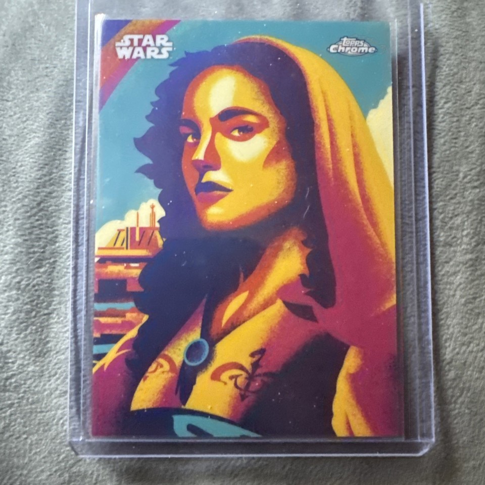 🎮2025 Topps Chrome Star Wars Padme Amidala Kyber light Card KL-17 | eBay