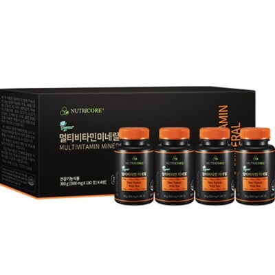 NutriCore Multivitamin & Mineral, 90g (500mg x 180 Tablets), 4EA | eBay