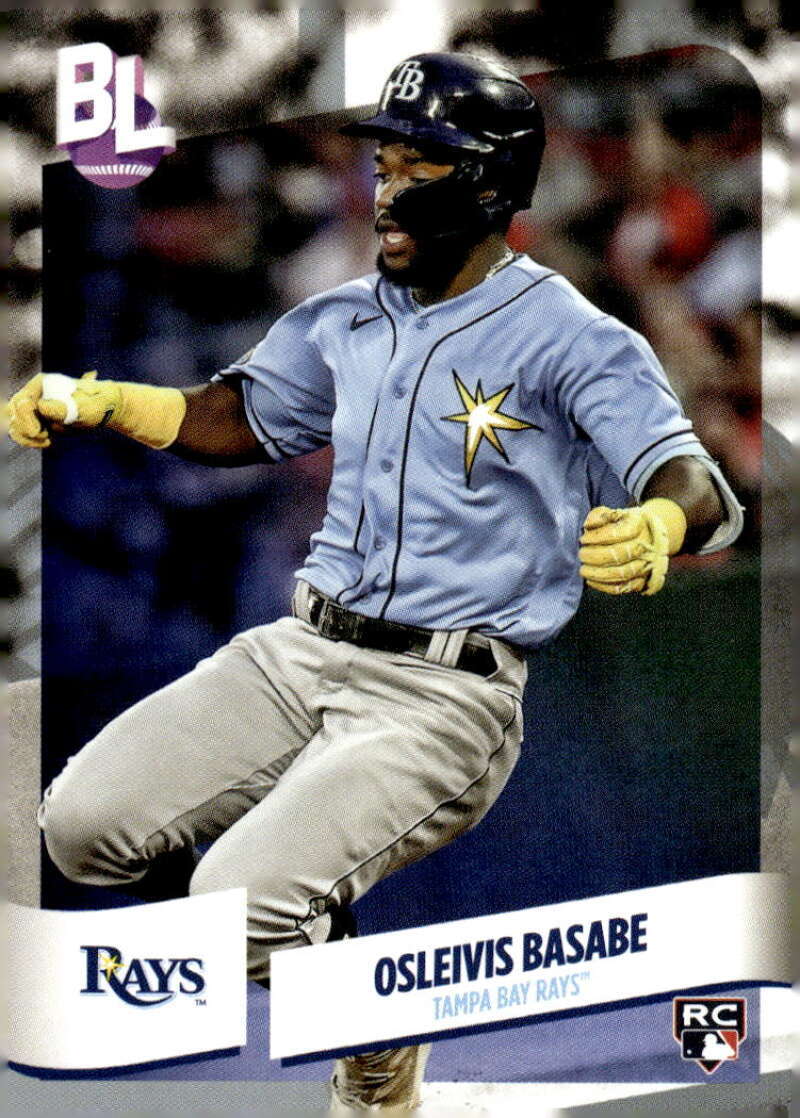Osleivis Basabe RC 2024 Topps Big League #148 ROOKIE MLB Rays ID:97396 ...