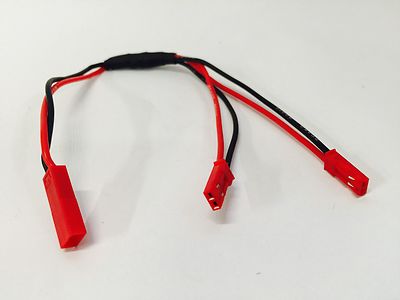 JST splitter " Y " connector harness. One female to two male plugs 1F2M ...