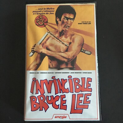 INVINCIBLE BRUCE LEE .. VHS AMERICA .. BRUCE K LEA, DOO YONG LEE | eBay
