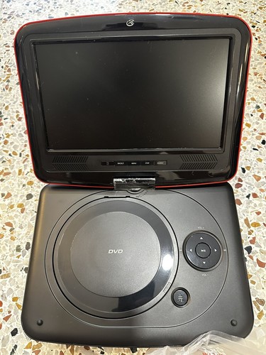 Purple GPX 9" Portable Travel DVD Player | LCD Screen | 480p | DVD-R ...